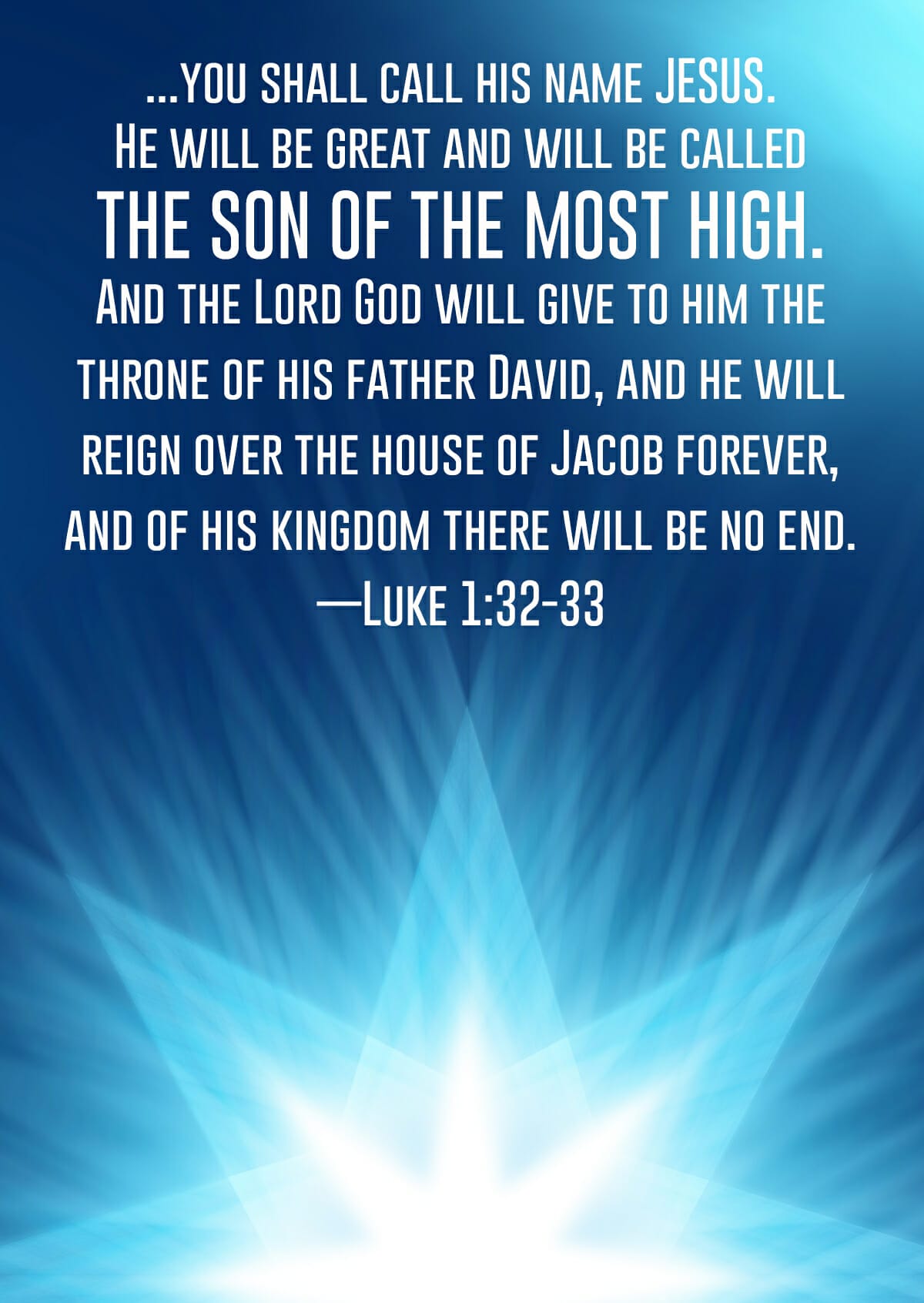 Son of the Most High God – Susan Cady